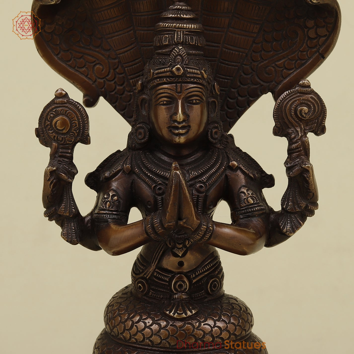 Brass Patanjali with Copper Finish, A Symbol of Yoga and Enlightenment ...