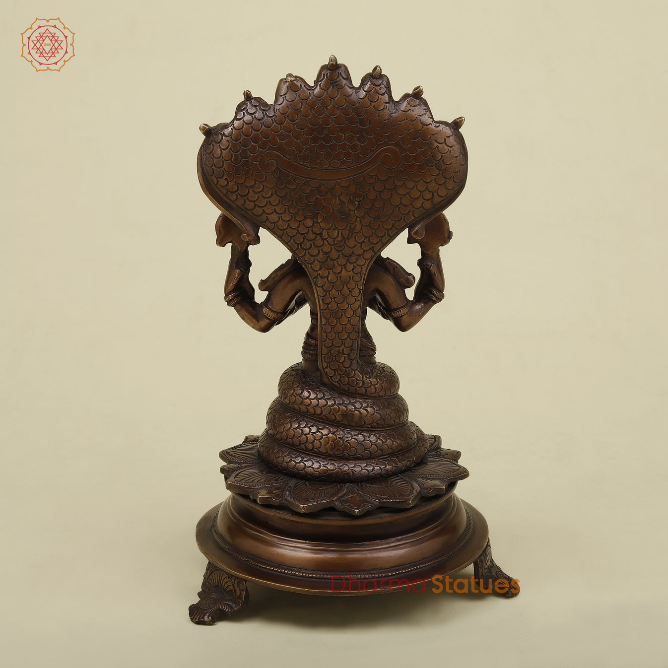 Brass Patanjali with Copper Finish, A Symbol of Yoga and Enlightenment ...