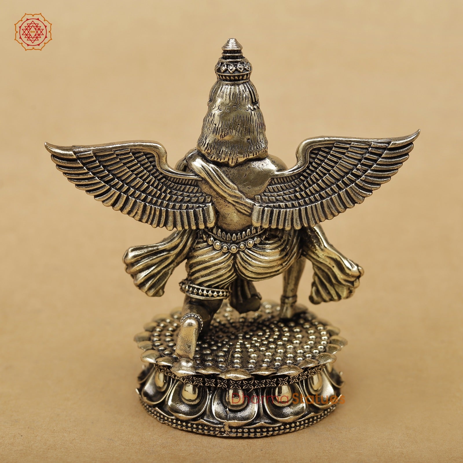 Brass Garuda Seated 5” – Dharma Statues