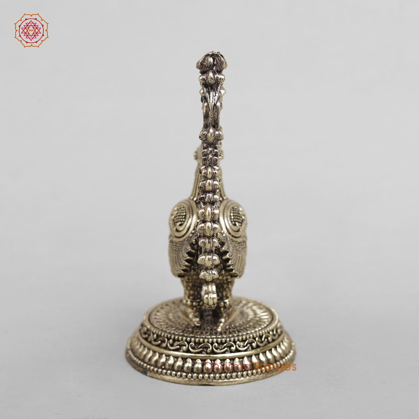 Brass South Indian Peacock Fine 5.5” – Dharma Statues
